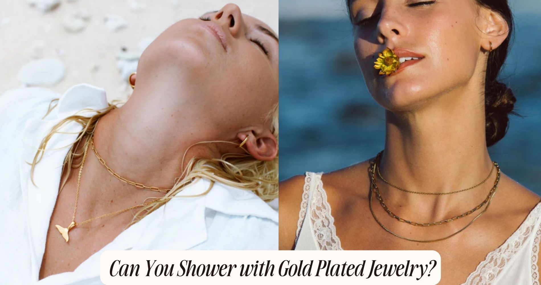 Can You Shower with Gold Plated Jewelry?