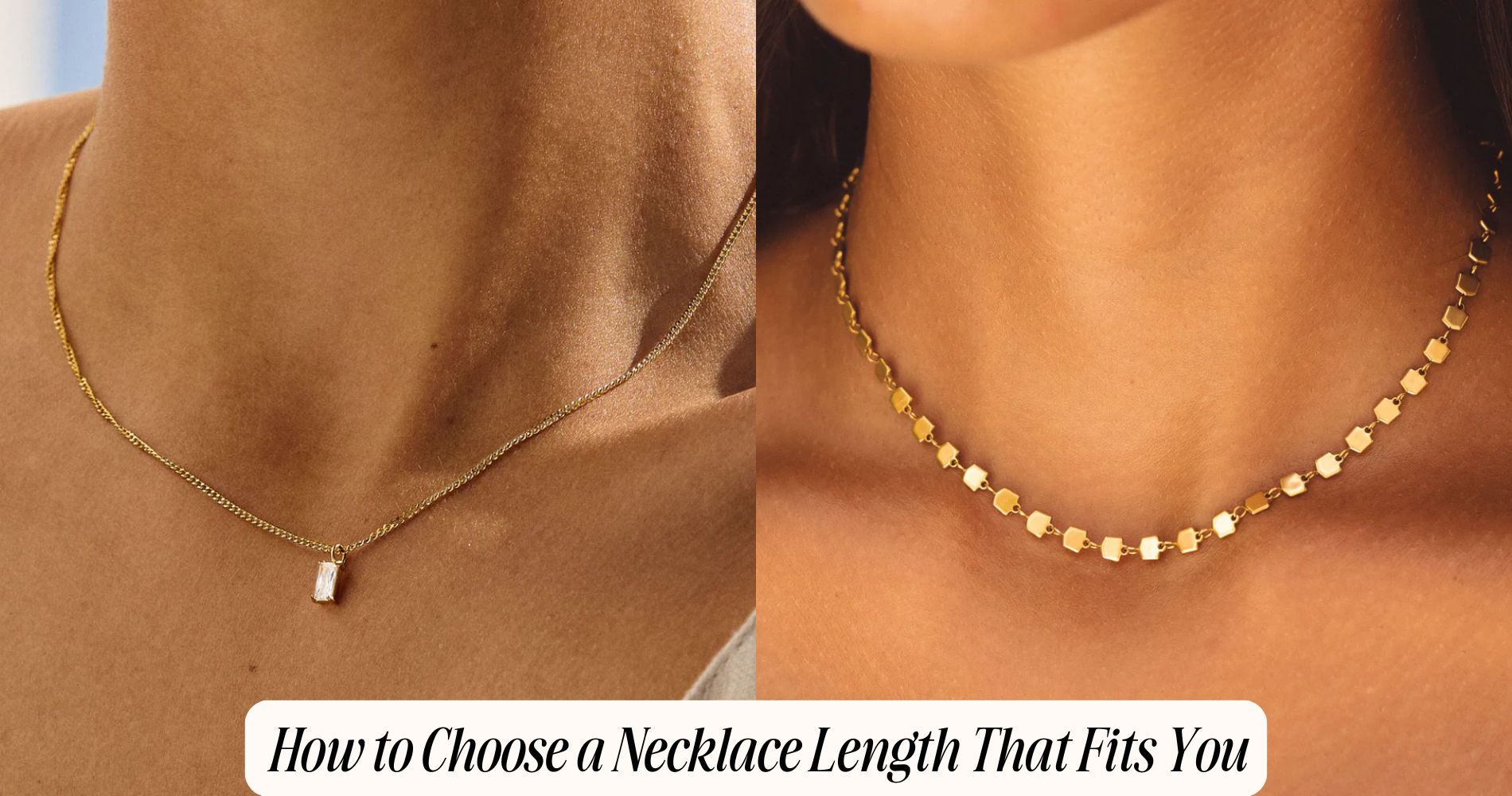 How to Choose a Necklace Length That Fits You