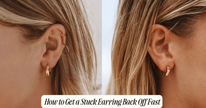 How to Get a Stuck Earring Back Off Fast