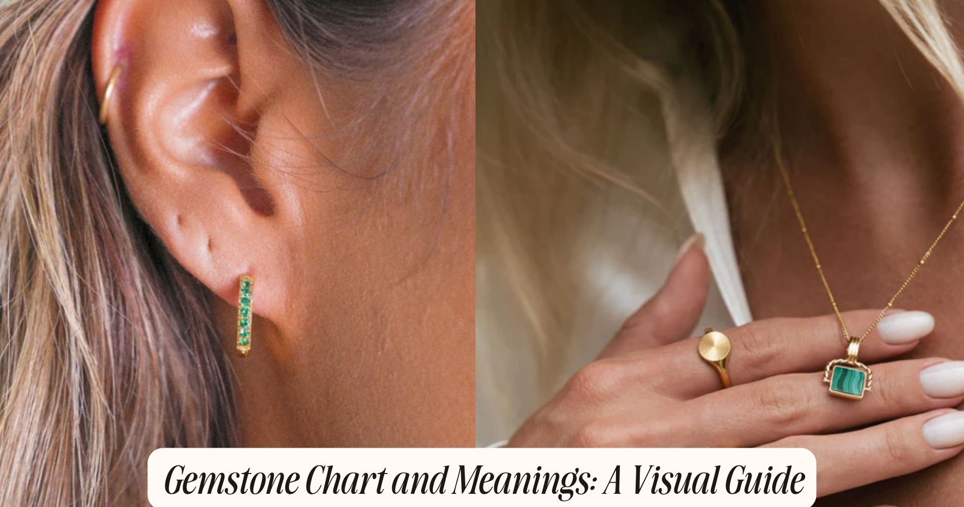 Gemstone Chart and Meanings: A Visual Guide