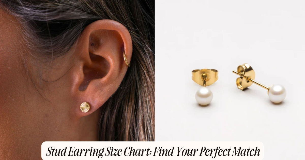 Stud Earring Size Chart: Find Your Perfect Match