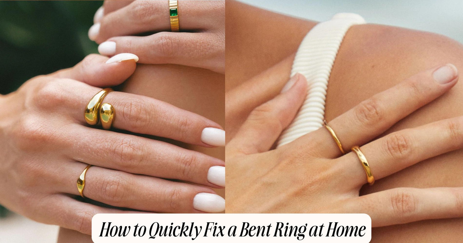 How to Quickly Fix a Bent Ring at Home
