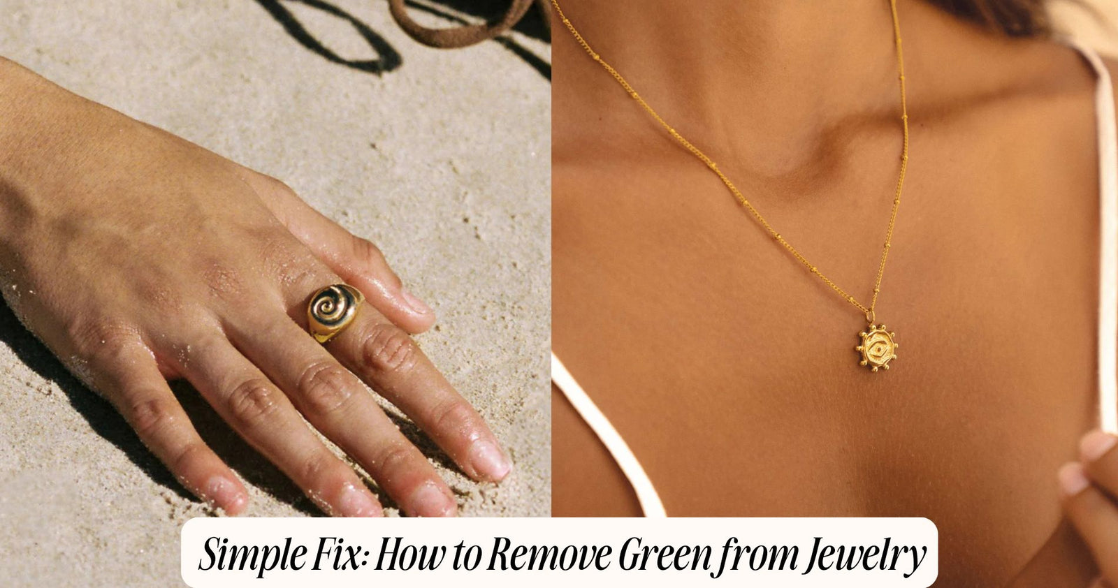 Simple Fix: How to Remove Green From Jewelry