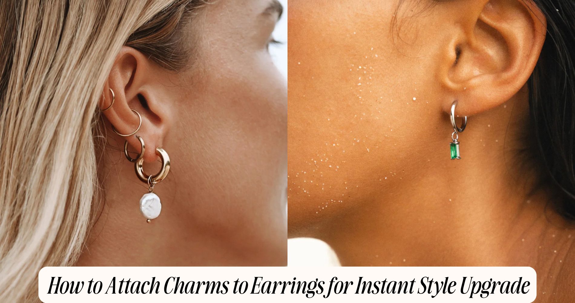 How to Attach Charms to Earrings for Instant Style Upgrade