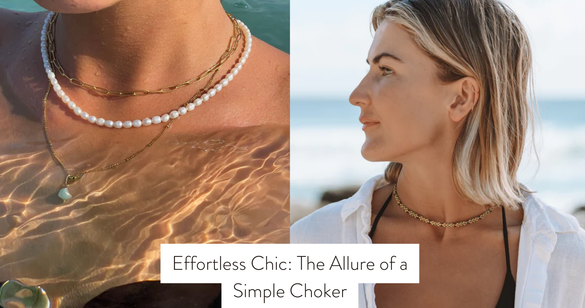 Effortless Chic: The Allure of a Simple Choker