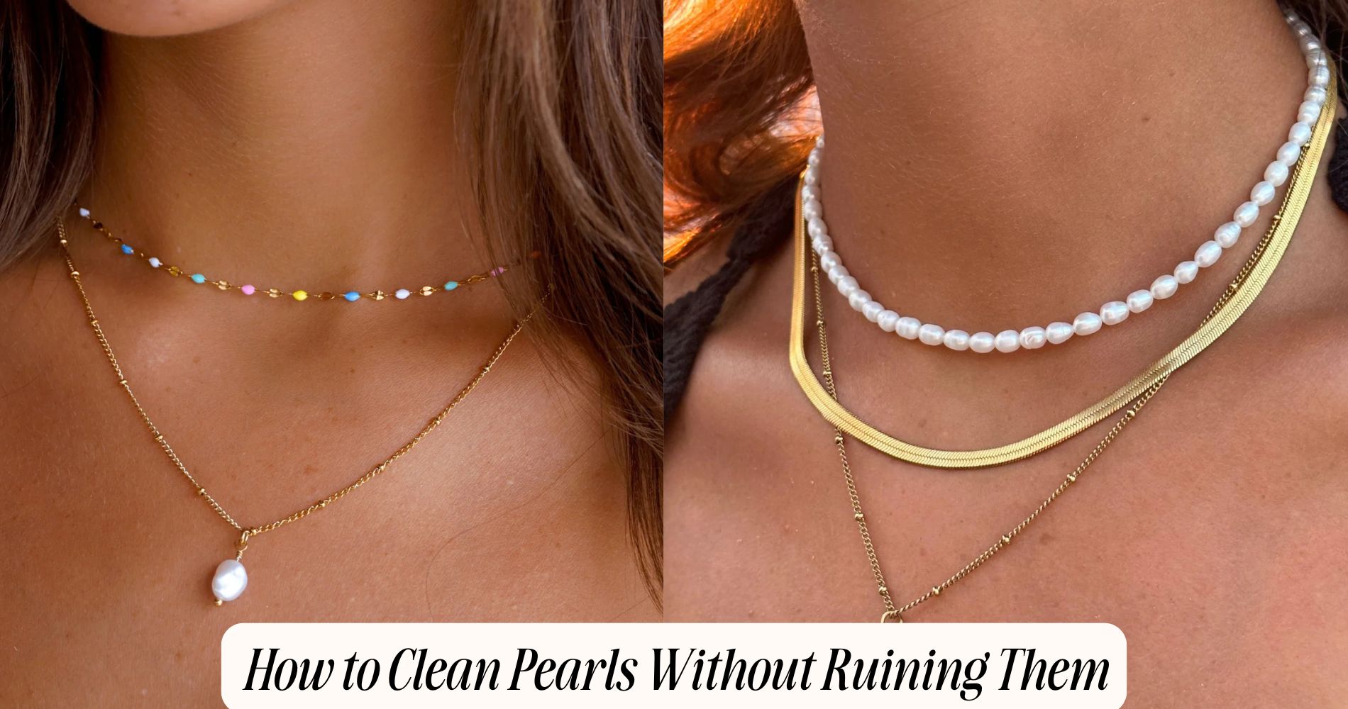 How to Clean Pearls Without Ruining Them