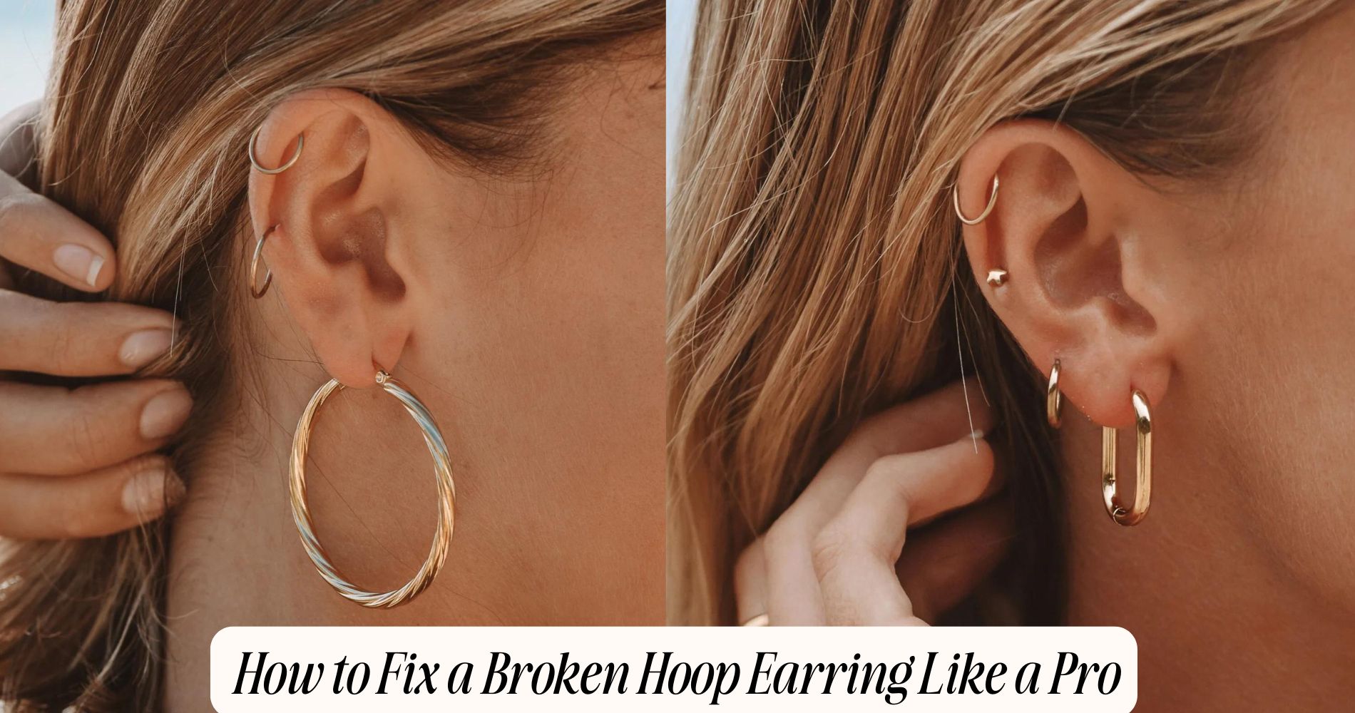 How to Fix a Broken Hoop Earring Like a Pro