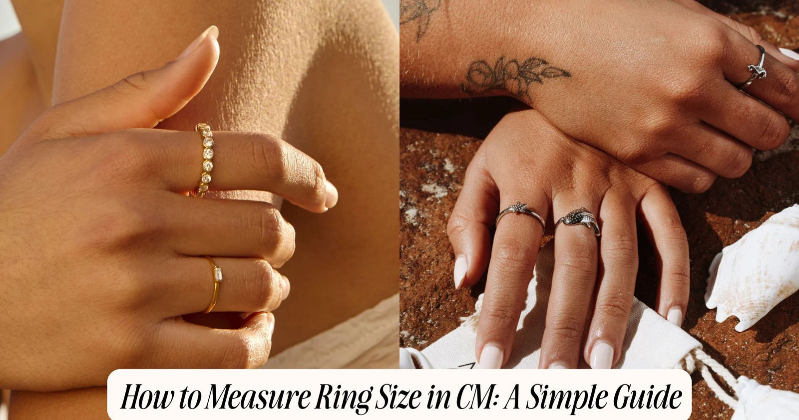 How to Measure Ring Size in CM: A Simple Guide