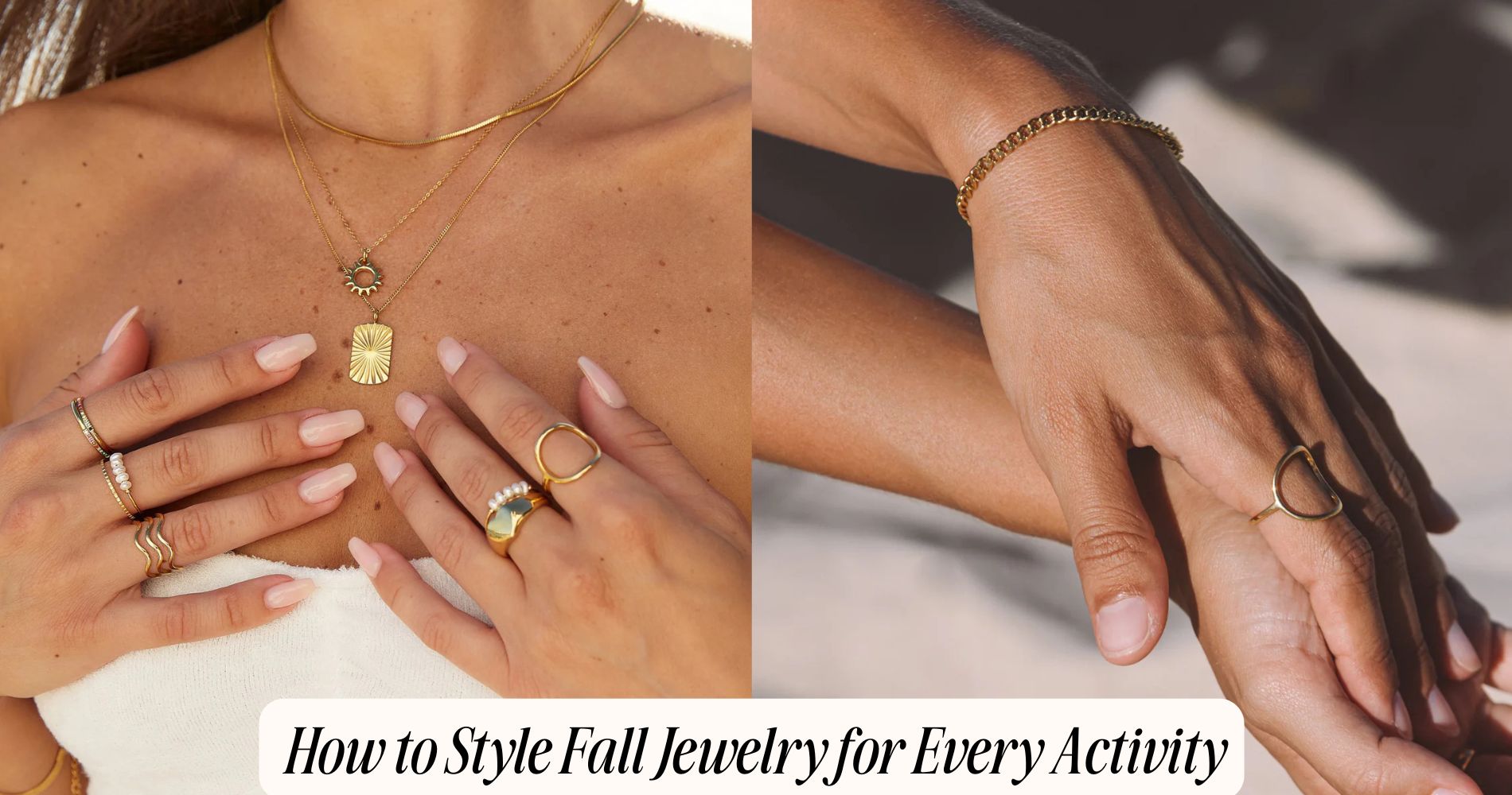 How to Style Fall Jewelry for Every Activity