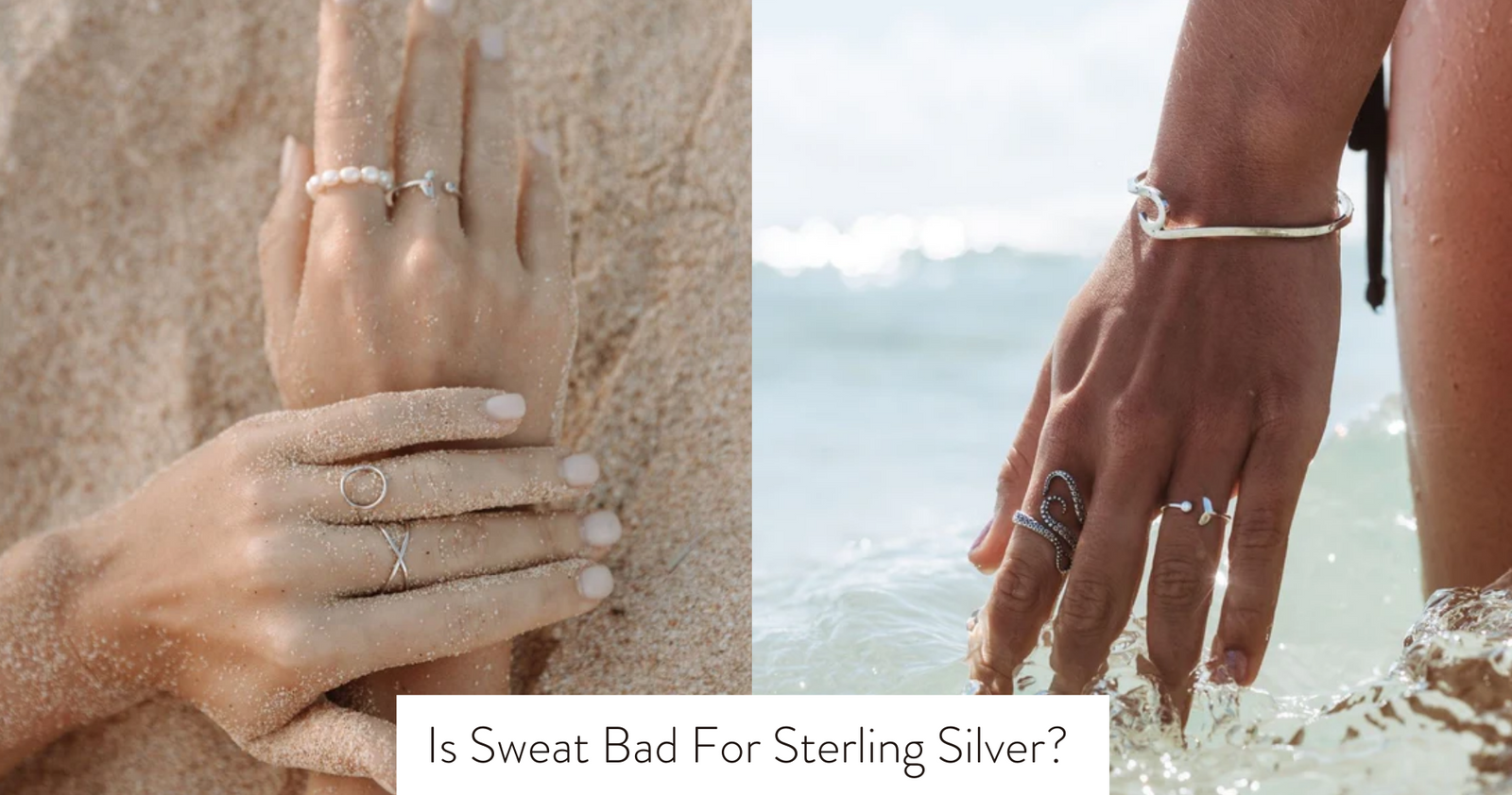 Is Sweat Bad For Sterling Silver?