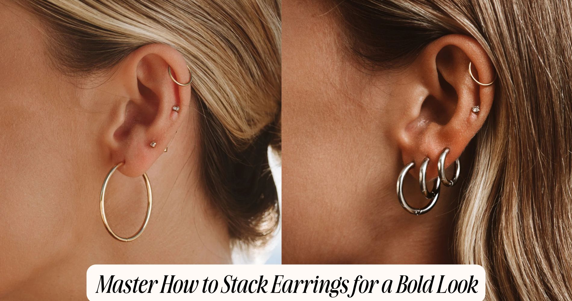 Master How to Stack Earrings for a Bold Look