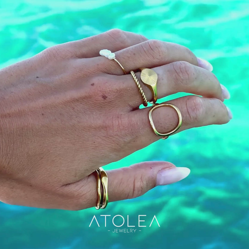 "Gemini" Stackable Rings